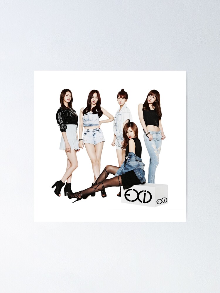 Póster «Grupo EXID» de rainbow321 | Redbubble