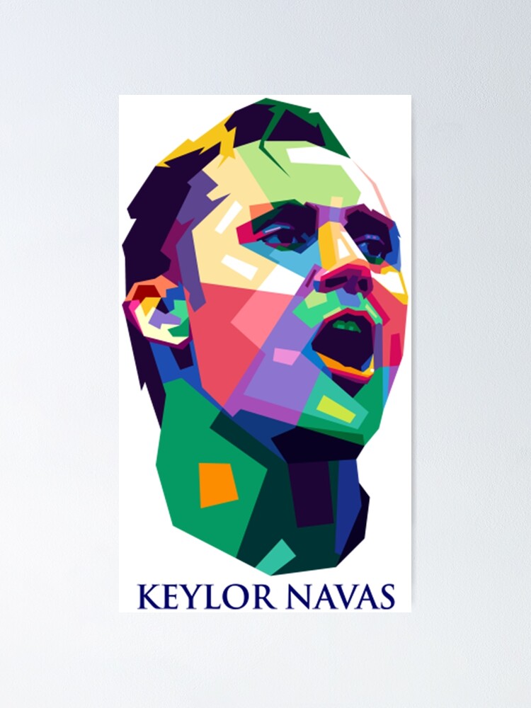 "Real Madrid KEYLOR NAVAS " Poster for Sale by Cr7Fans | Redbubble