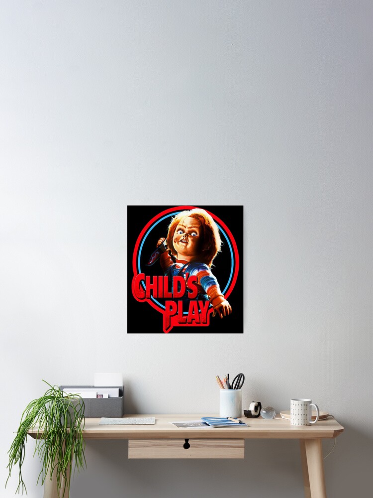 "chucky in the circle design" Poster for Sale by PowersMelvin | Redbubble