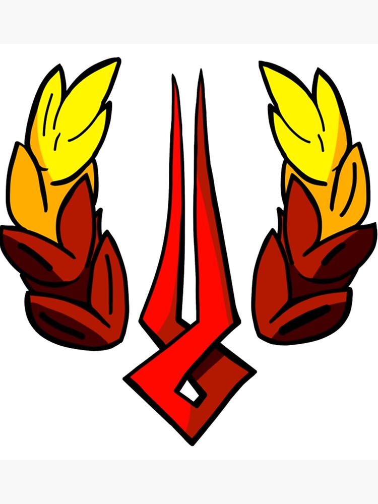Lámina metálica «Logo Zagreus Supergiant Loading Symbol Hades es un ...