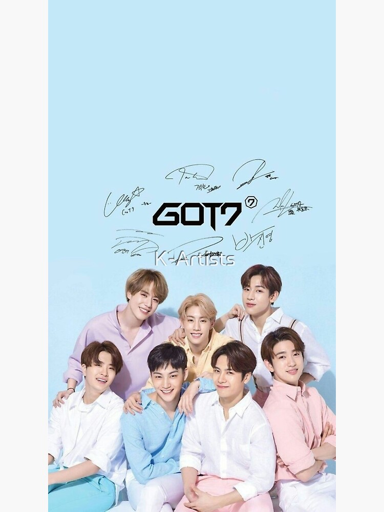 "GOT7 Photo and Signatures 2021" Poster by K-Artists | Redbubble