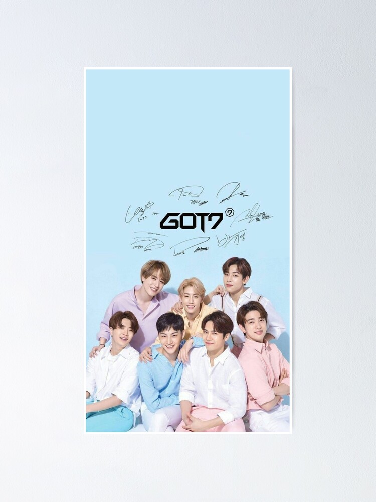 "GOT7 Photo and Signatures 2021" Poster by K-Artists | Redbubble