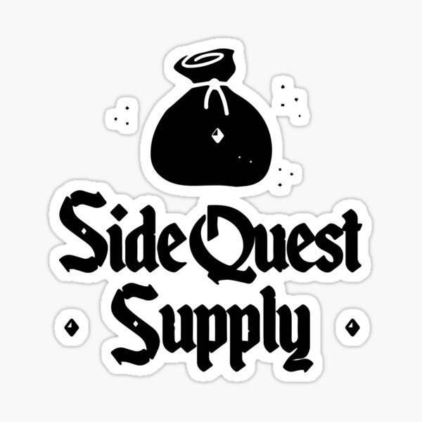"Side quest Sticker" Sticker by naullynicolas | Redbubble