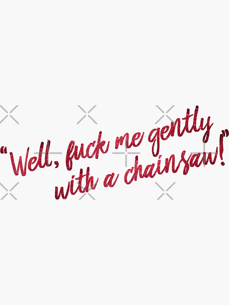 ""gently"" Sticker for Sale by marydorotan | Redbubble