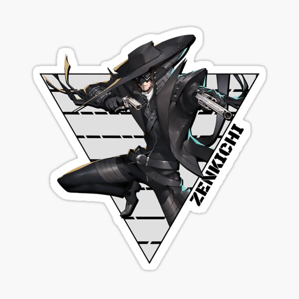 "Tri Zenki Chi" Sticker for Sale by BakeryBoronia | Redbubble
