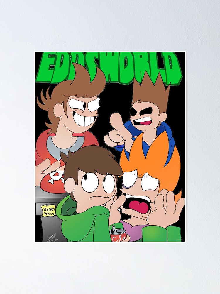 "Eddsworld The End 76 Cotton, design" Poster for Sale by JamesShip10 ...