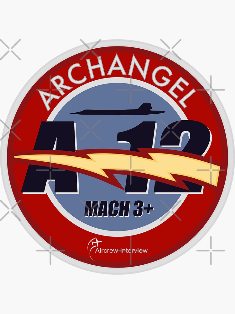 "A-12 Archangel" Sticker for Sale by ACInterview | Redbubble