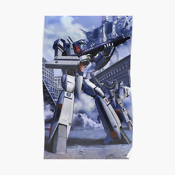 "Robotech" Poster by GingerMS | Redbubble