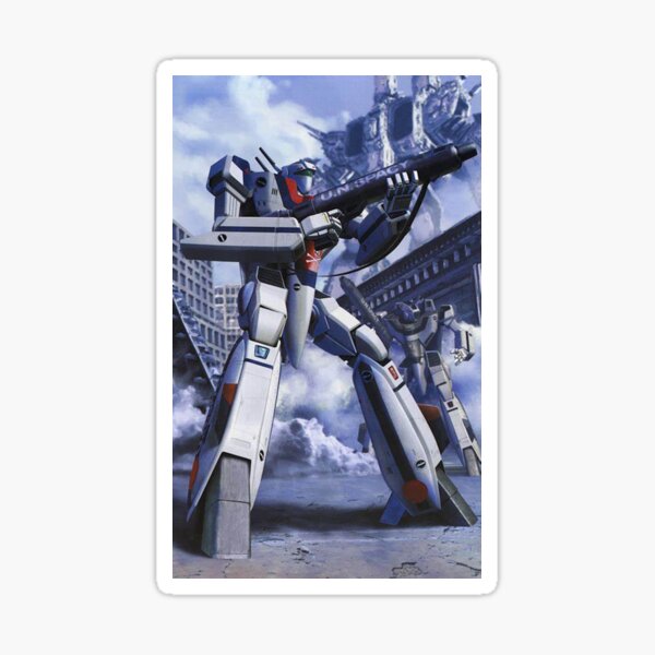 "Robotech" Sticker by GingerMS | Redbubble