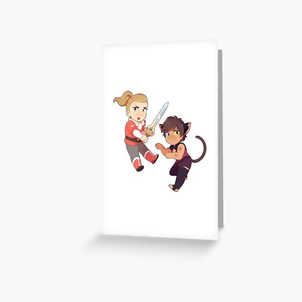 "Catradora Chibis - She-Ra" Greeting Card for Sale by applesartt ...