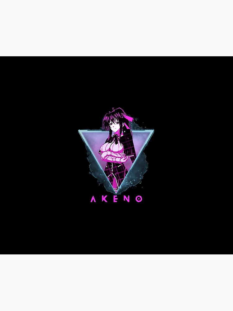 "Akeno Himejima - Highschool DxD 80s Anime Shirt " Throw Blanket for ...