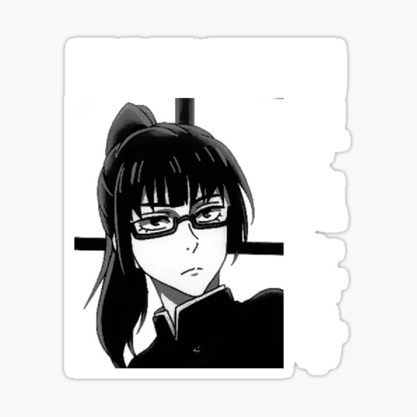 "JUJUTSU KAISEN - MAKI ZENIN" Sticker for Sale by zegafzulfikar | Redbubble