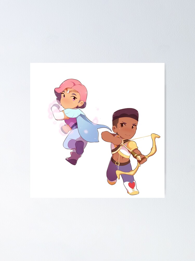 "Glimbow Chibis - She-Ra" Poster by applesartt | Redbubble
