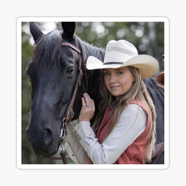 "Amy Fleming and Spartan" Sticker for Sale by HeartlandItaly | Redbubble