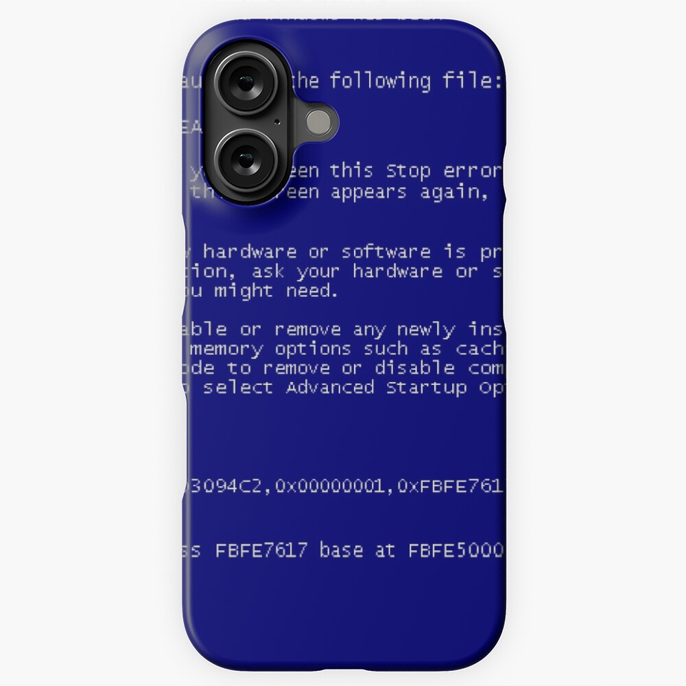 "Windows XP BSOD" Sticker for Sale by NetscapeNaviISP | Redbubble