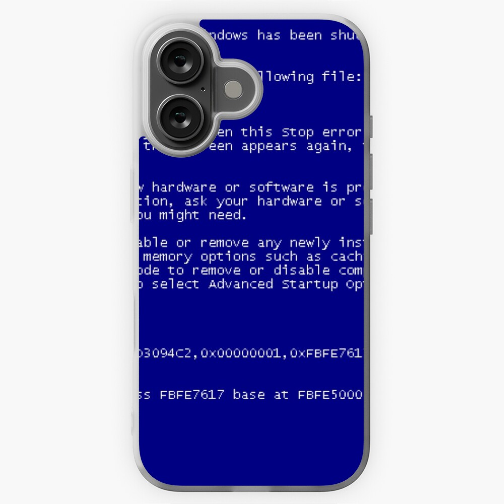 "Windows XP BSOD" Sticker for Sale by NetscapeNaviISP | Redbubble