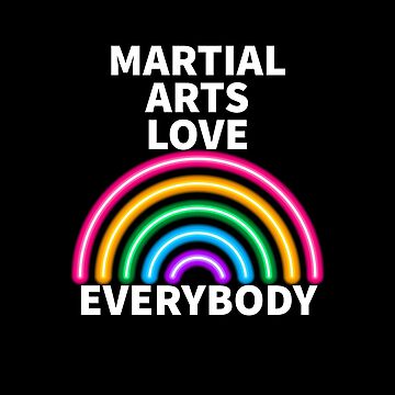 "MMA Rainbow" Poster by Maestroedems | Redbubble