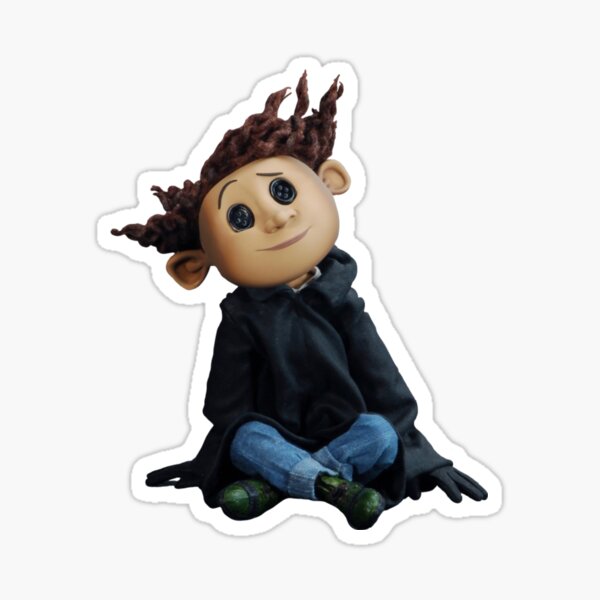 "wybie sticker ~ coraline " Sticker for Sale by kaialefroggie | Redbubble