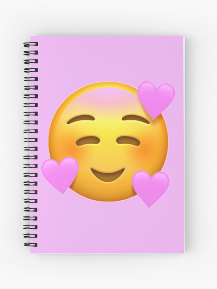 Pink Heart Smiley Face