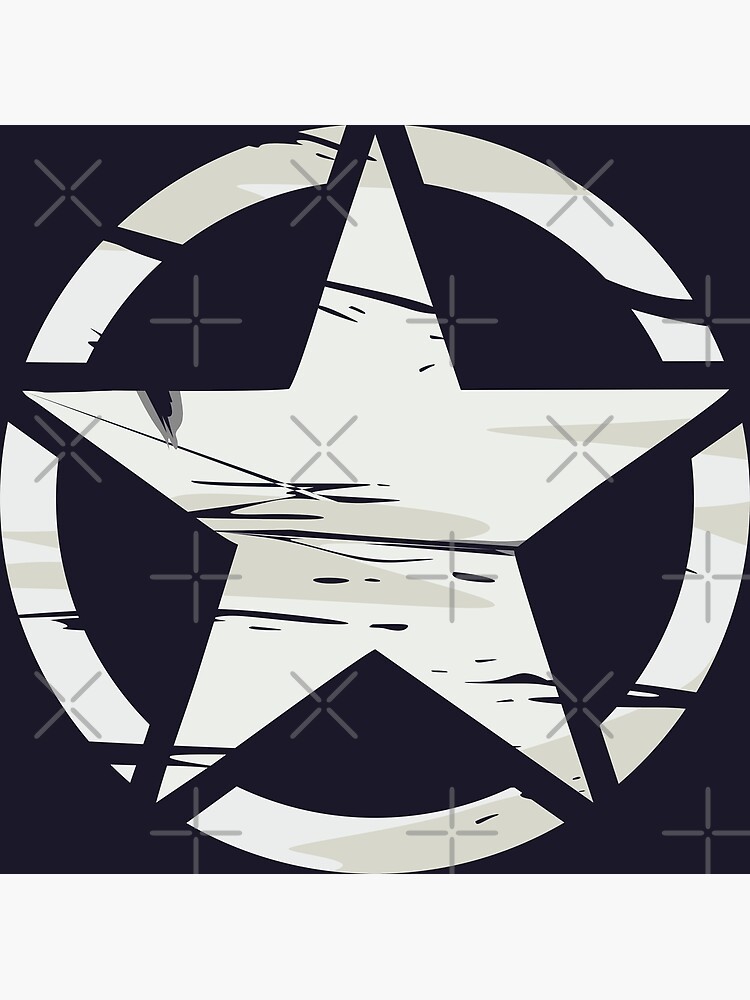 "WW2 us army logo (shabby)" Poster by FAawRay | Redbubble