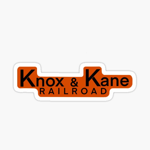 "Knox & Kane Old Orange " Sticker for Sale by JKWorks | Redbubble