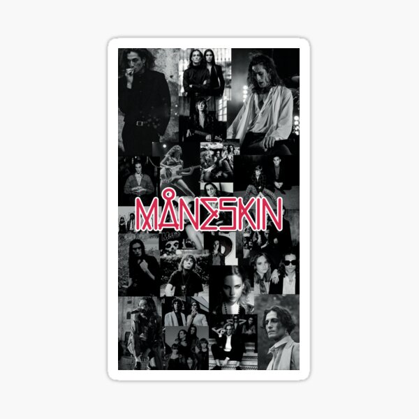 "Maneskin" Sticker for Sale by DesignPsyche | Redbubble