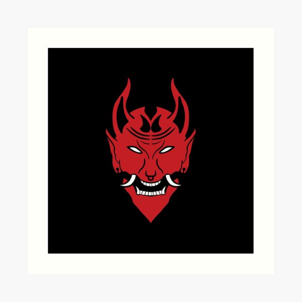 "Evil face" Art Print for Sale by eriettataf | Redbubble