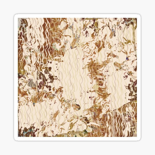 Beige Aesthetic Pattern Stickers | Redbubble