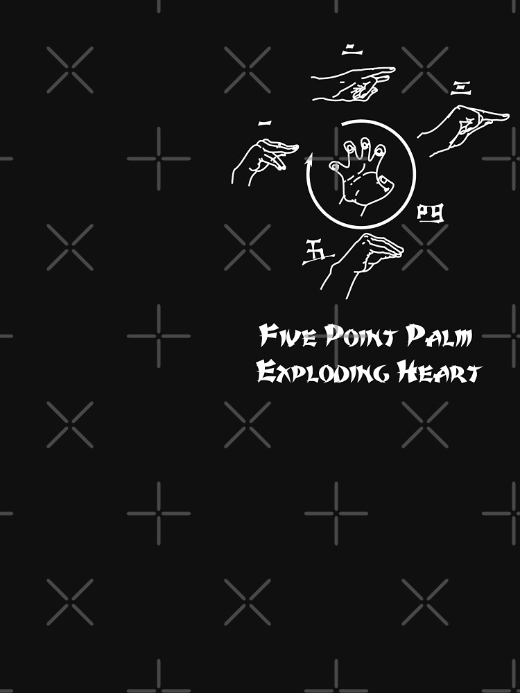 "KILL BILL - Five Point Palm Exploding Heart Technique" T-shirt for ...