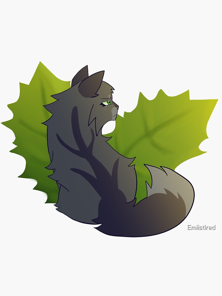 "Hollyleaf [Warrior cats]" Sticker for Sale by Emiistired | Redbubble
