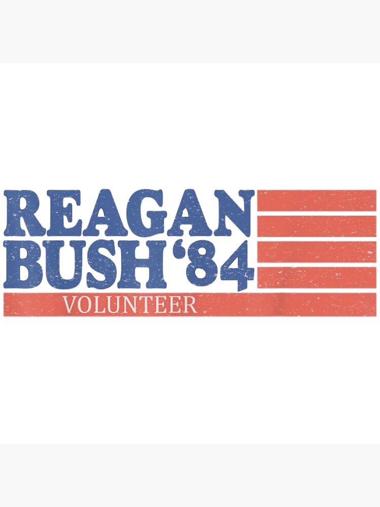 "Reagan Bush" Poster by lalatanah | Redbubble