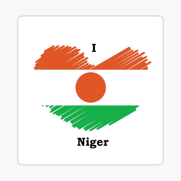 "Niger's team" Sticker for Sale by philos34 | Redbubble