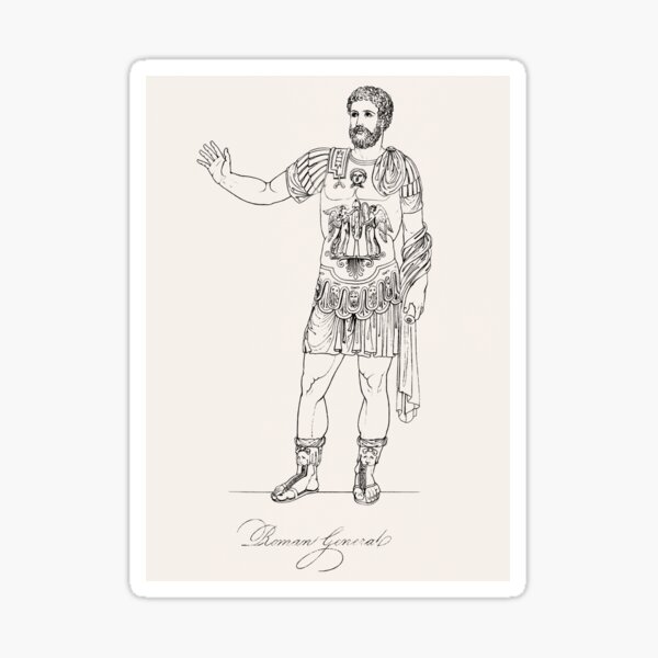 "Roman empire, general illustration" Sticker by JCockney977 | Redbubble