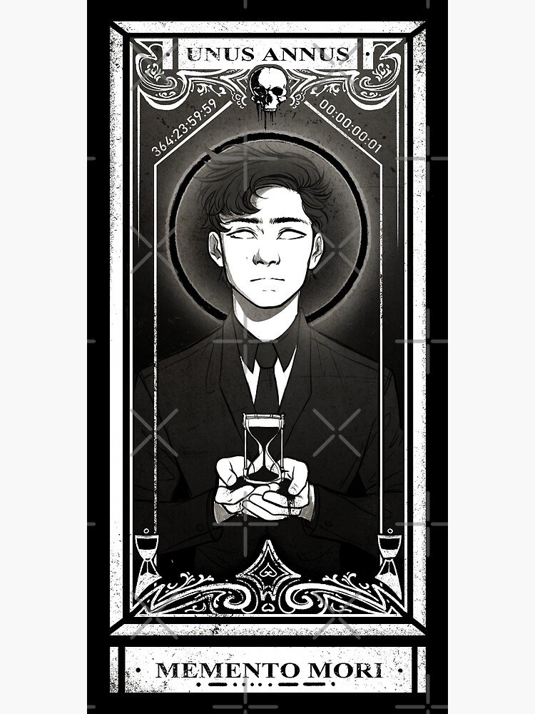 "Ethan Unus Annus Card (Dark)" Poster by BootsDotEXE | Redbubble