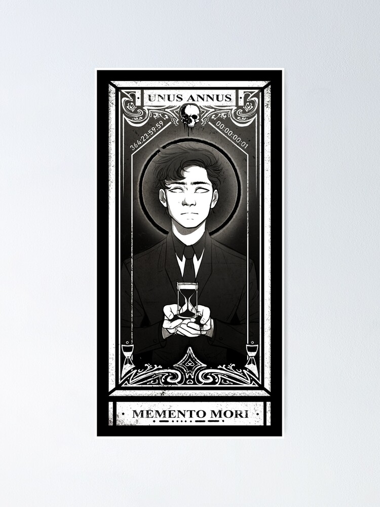 "Ethan Unus Annus Card (Dark)" Poster for Sale by BootsDotEXE | Redbubble