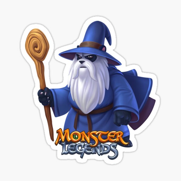 "Monster legends" Sticker for Sale by kgiannoudis | Redbubble