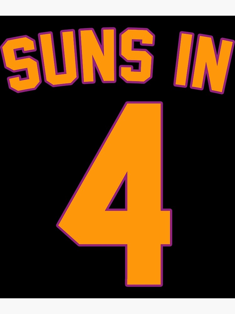 "Suns In 4 Meme Suns in Four" Poster for Sale by getcustomteez | Redbubble