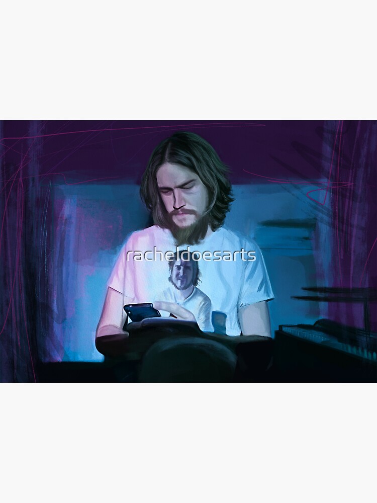 "Bo Burnham: Inside art" Sticker for Sale by racheldoesarts | Redbubble