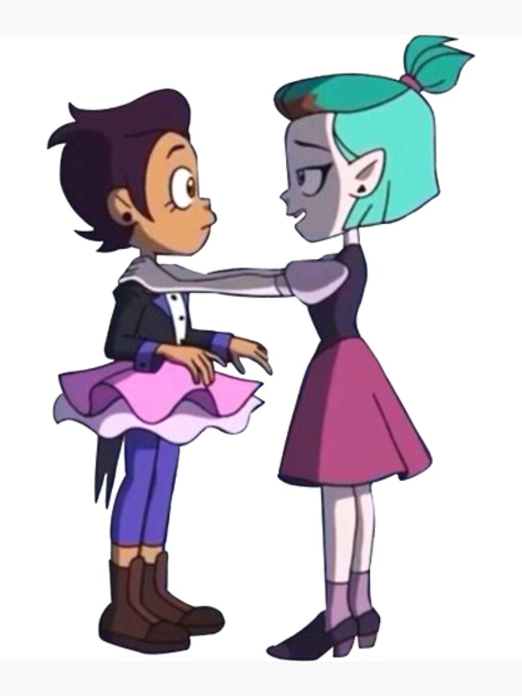 "The Owl House Lumity T-ShirtThe owl house lumity " Poster for Sale by ...