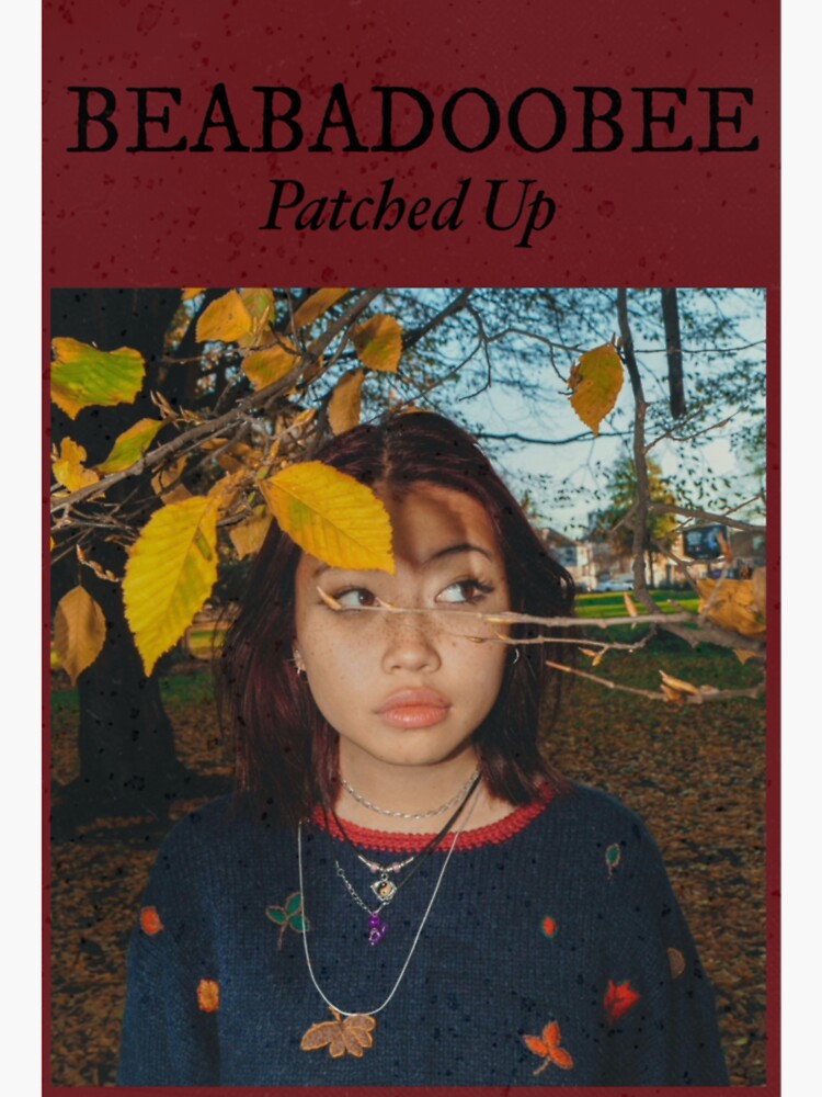 "Beabadoobee Patched Up Poster| Perfect Gift" Sticker for Sale by ...