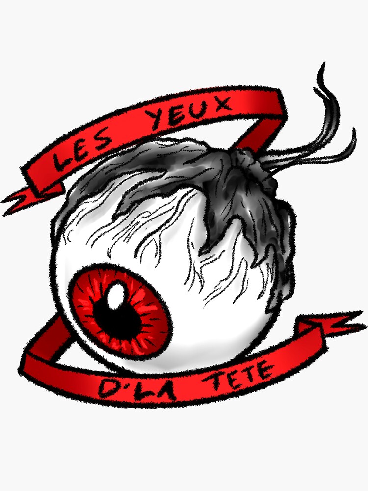 "Whose Eye Is It Anyway??? (Jhariah) Graphic" Sticker for Sale by ...