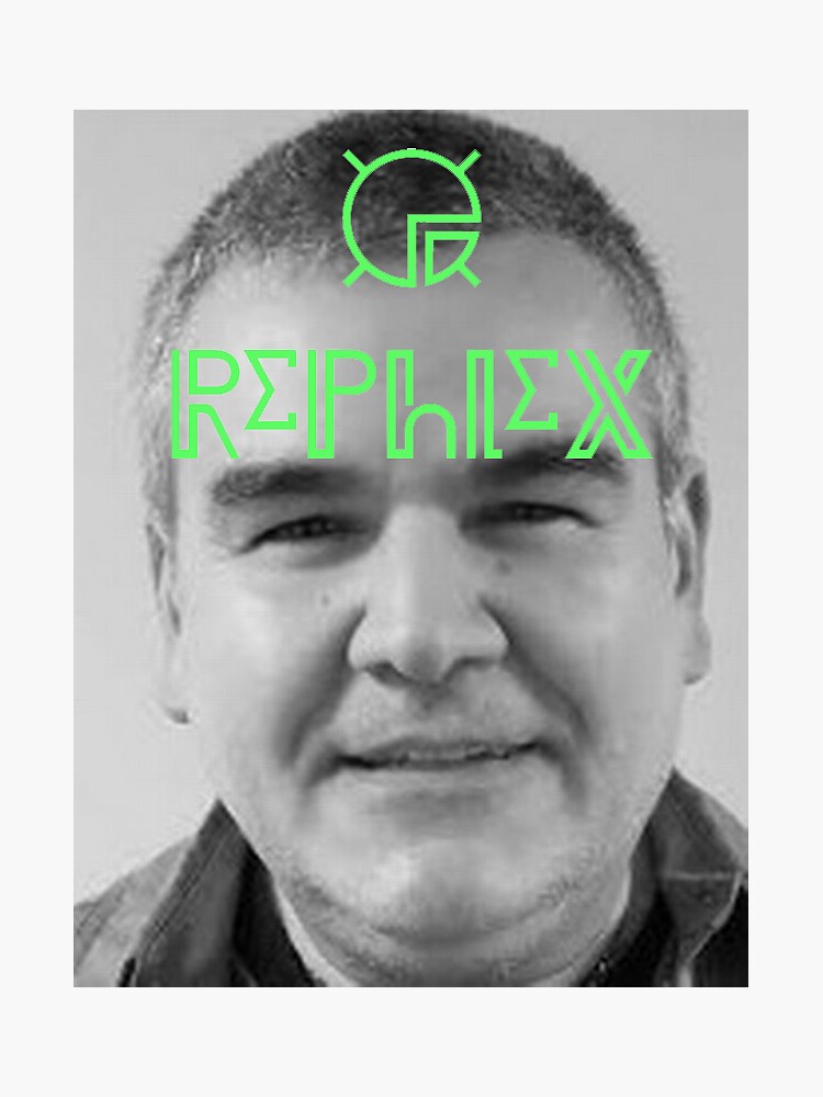 "REPHLEX RECORDS CREATOR GRANT WILSON CLARIDGE" Sticker for Sale by ...