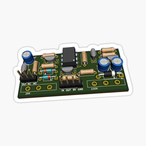 "Electronic Circuit" Sticker for Sale by The-Progettista | Redbubble