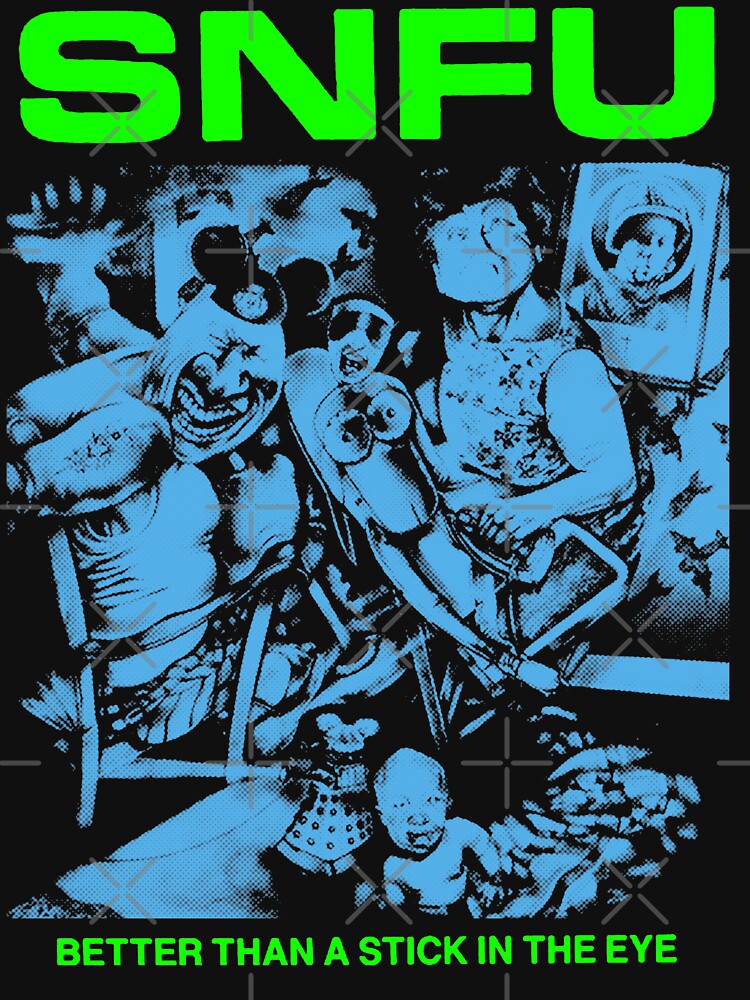 "SNFU - Better Than A Stick In The Eye" T-shirt for Sale by ...