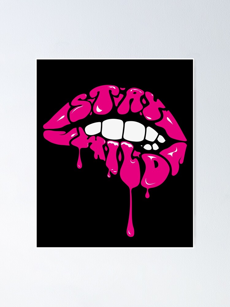 "Ben Azelart Merch Stay Wild Lip" Poster for Sale by MAZAX | Redbubble