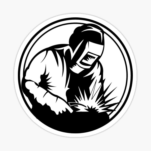 "welder" Sticker for Sale by DesignDS | Redbubble