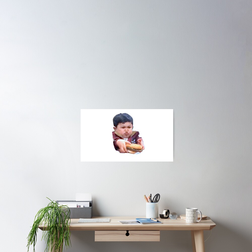 "Borgir Kid Meme" Poster for Sale by OrrathDZ | Redbubble