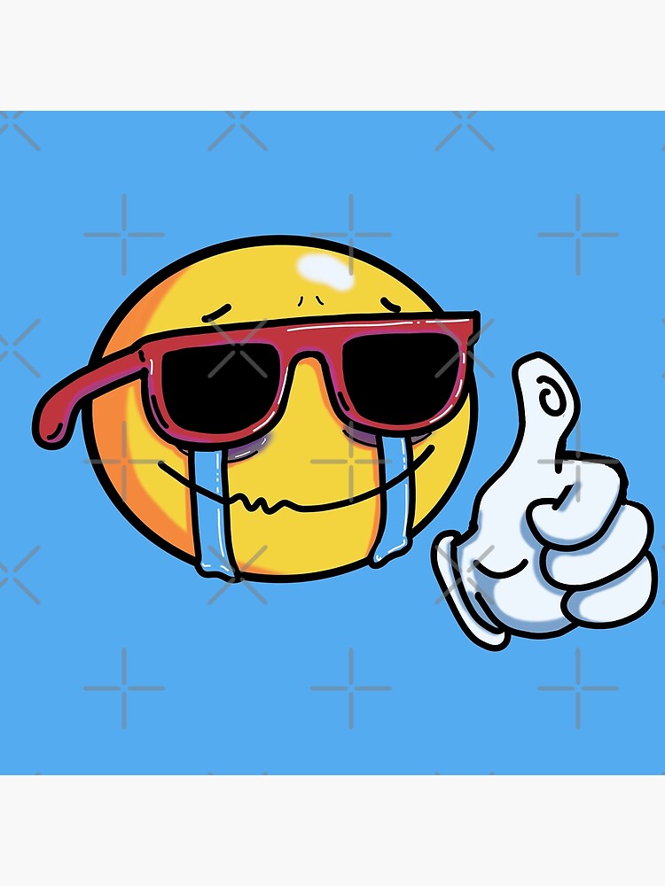 "Not so happy face" Poster for Sale by MaddRelz | Redbubble