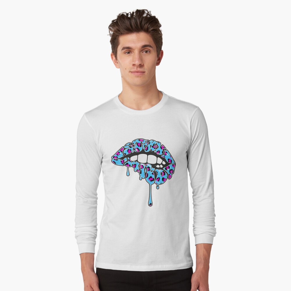 "Ben Azelart Merch New Stay Wild Lip" Kids T-Shirt for Sale by MAZAX ...