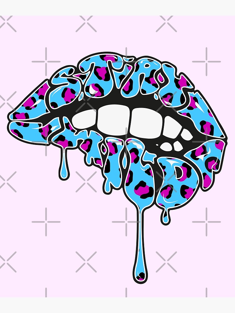 "Ben Azelart Merch New Stay Wild Lip" Poster for Sale by MAZAX | Redbubble